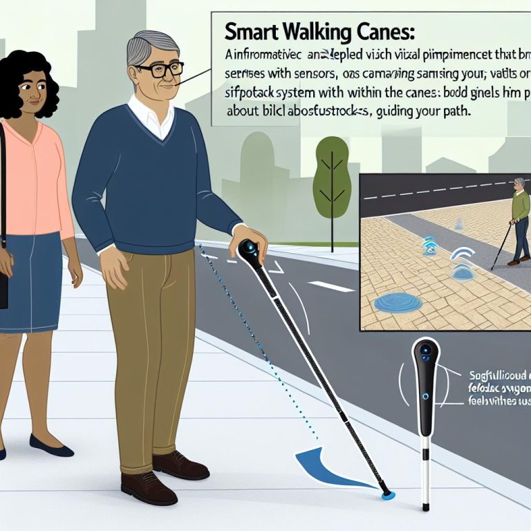 Smart Walking Canes for Visually Impaired Users
